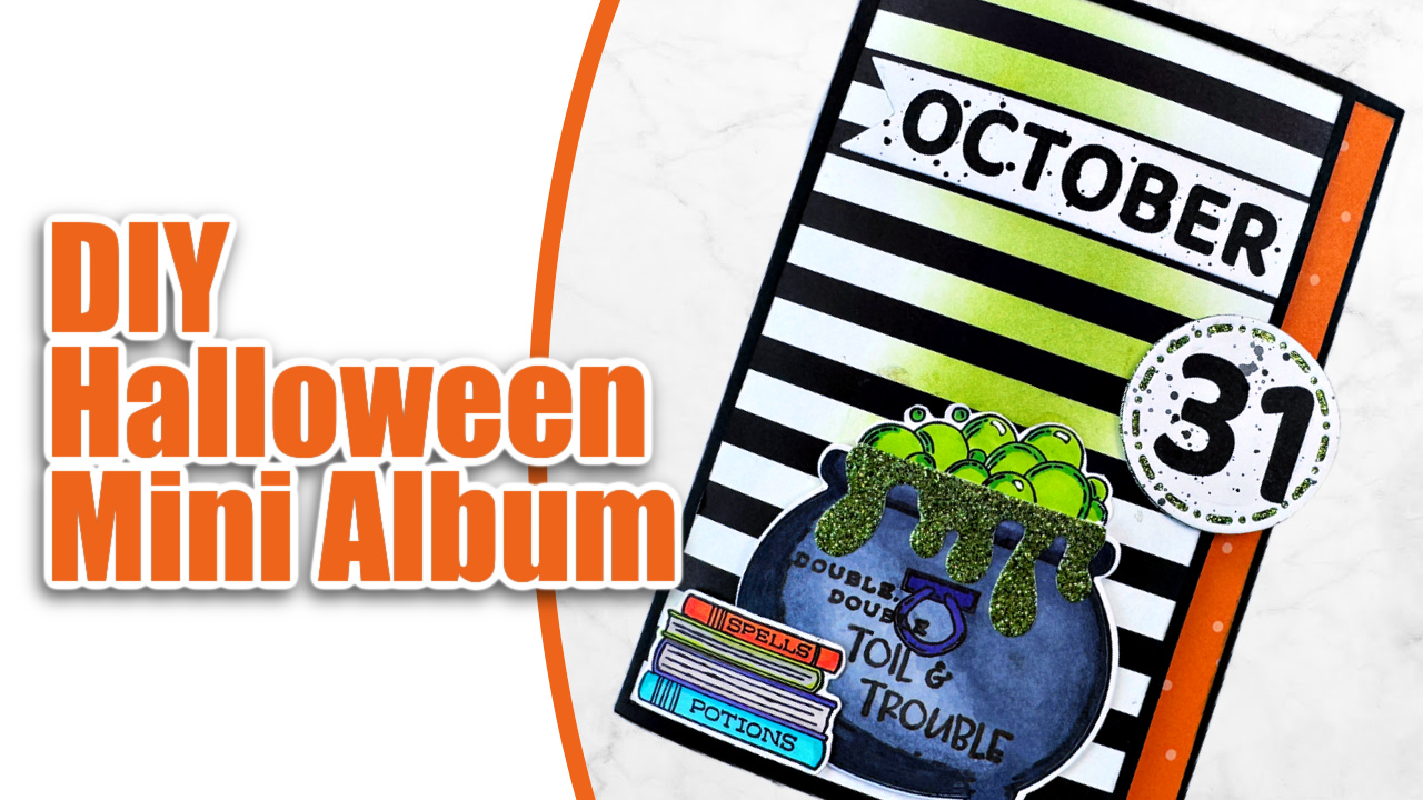 Halloween Mini Album Project - The Scrap Zone